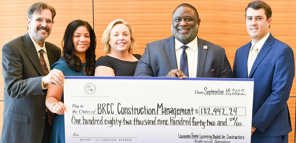 Baton Rouge Community College receives $180,000 donation from LSLBC to ...